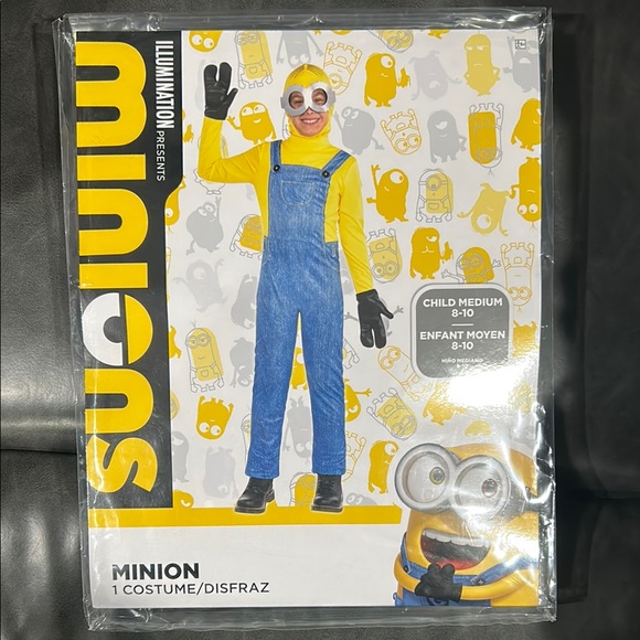 Rubie's | Costumes | Minions Kids Costume Blue And Yellow Child Medium ...